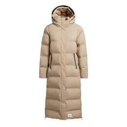 Khujo Mantel Damen Gr&ouml;&szlig;e M ecru / schwarz / offwhite Wintermantel