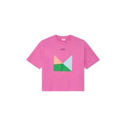 s.Oliver T-Shirt Mädchen Größe 140/146 mischfarben / pink