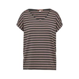 QS T-Shirt Damen Gr&ouml;&szlig;e XS anthrazit / rosa