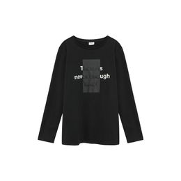 s.Oliver Shirt Jungen Gr&ouml;&szlig;e 158/164 schwarz / wei&szlig;