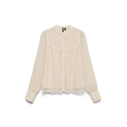 V&eacute;ro Moda Vero Moda Bluse 'LEAH' Damen Gr&ouml;&szlig;e L beige