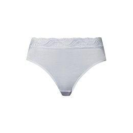 Hanro Midislip ' Cotton Delight ' Damen Gr&ouml;&szlig;e M hellblau