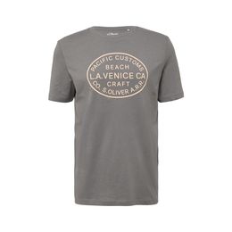 s.Oliver Shirt male Grey size 3XL