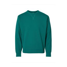 Selected Sweatshirt 'SLHLUKE' Herren Gr&ouml;&szlig;e M smaragd