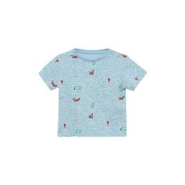 s.Oliver Shirt Jungen Gr&ouml;&szlig;e 74 himmelblau / rot / wei&szlig;