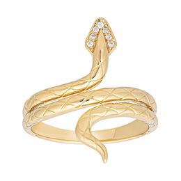 CAI ca&iuml; Ring Damen Gr&ouml;&szlig;e 58 gold / silber