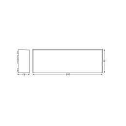 Osram LED-Au&szlig;enwandleuchte ENDURA STYLE IVO, dunkelgrau IP65