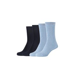 Camano Socken Damen Gr&ouml;&szlig;e 35/38 hellblau / schwarz
