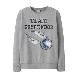 Two Soon Sweatshirt 'Harry Potter' Jungen Gr&ouml;&szlig;e 122/128 grau / mischfarben