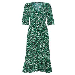 Threadbare. Threadbare Kleid 'Soda' Damen Größe 44 smaragd / schwarz / weiß