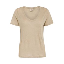 Sel by peppercorn Peppercorn T-Shirt 'Dicte' Damen Gr&ouml;&szlig;e L taupe