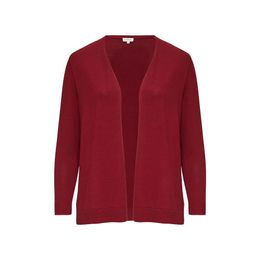 s.Oliver Red Label Plus Strickjacke Damen Gr&ouml;&szlig;e M/L rubinrot