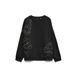 V&eacute;ro Moda Vero Moda Sweatshirt Damen Gr&ouml;&szlig;e S schwarz