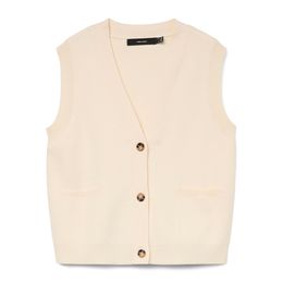 V&eacute;ro Moda Vero Moda Weste 'SABA' Damen Gr&ouml;&szlig;e XL creme