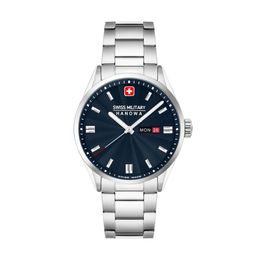 SWISS MILITARY HANOWA Analog Watch 'Military Hanowa' male Silver size One Size
