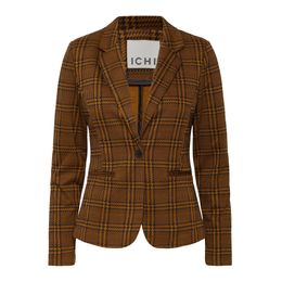 Ichi Blazer 'IH KATE MOSLEY' Damen Gr&ouml;&szlig;e 44 braun / schwarz
