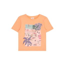 s.Oliver T-Shirt M&auml;dchen Gr&ouml;&szlig;e 128/134 mint / lila / orange / rosa