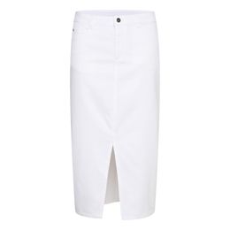 Kaffe Rock 'Zelina' Damen Gr&ouml;&szlig;e 42 white denim