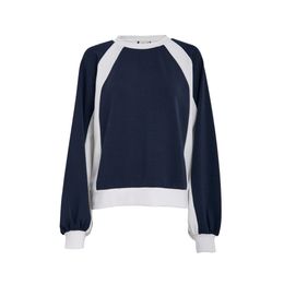 Sel by peppercorn Peppercorn Sweatshirt 'Dicette' Damen Gr&ouml;&szlig;e L marine / wei&szlig;
