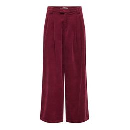 Only Bundfaltenhose 'SVEA-NESSA' Damen Gr&ouml;&szlig;e 40 dunkelrot