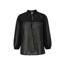 QS Bluse Damen Gr&ouml;&szlig;e XS grau / schwarz