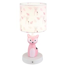 Globo Foxy Tischleuchte LED Pink, Wei&szlig;, 1-flammig