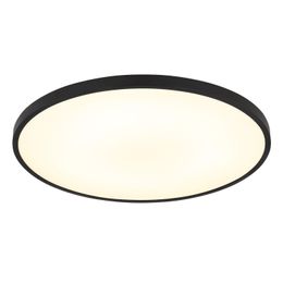 Globo Nielsen Deckenleuchte LED Schwarz, 1-flammig