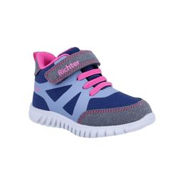 Richter Shoes Sneakers "Wallaby" in Blau/ Dunkelblau/ Pink - 44% | Größe 34 | Kindersneakers