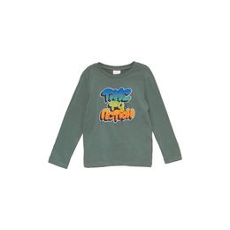 s.Oliver Shirt Jungen Größe 128/134 azur / grau / orange / schwarz