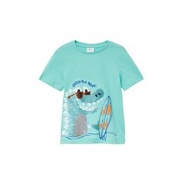 s.Oliver T-Shirt Jungen Größe 128/134 türkis / mischfarben