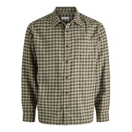 Jack & Jones Jack & Jones Button Up Shirt male Green size 6XL