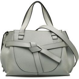 Loewe Hobo Bags - Mini Gate Top Handle Satchel - Gr. unisize - in Grau - f&uuml;r Damen
