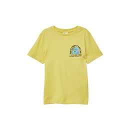 s.Oliver T-Shirt Jungen Größe 140 aqua / hellblau / gelb / schwarz
