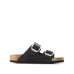 Birkenstock Loafer - Arizona Big Buckle Sandals - Gr. 38 (EU) - in Schwarz - f&uuml;r Damen