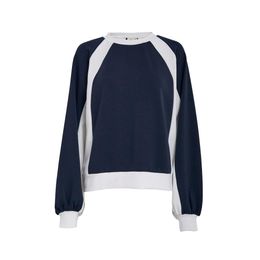 Sel by peppercorn Peppercorn Sweatshirt 'Dicette' Damen Gr&ouml;&szlig;e L marine / wei&szlig;