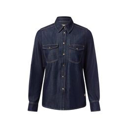 MOS MOSH Bluse Damen Gr&ouml;&szlig;e M blue denim