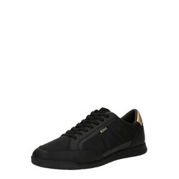 BOSS Sneaker 'Nitan' Herren Gr&ouml;&szlig;e 41 gold / schwarz