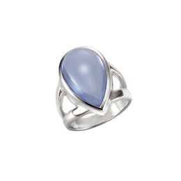 JAMELLI Ring Damen Gr&ouml;&szlig;e 52 blau / silber