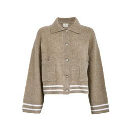 Sel by peppercorn Peppercorn Knit Cardigan 'Kamilla' female Beige size S