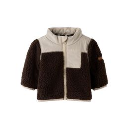 name it Fleecejacke Gr&ouml;&szlig;e 56 beige / braun