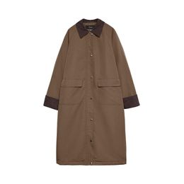 V&eacute;ro Moda VERO MODA &Uuml;bergangsmantel 'SILJA' Damen Gr&ouml;&szlig;e L braun