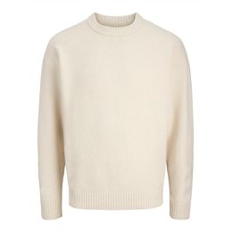 Jack & Jones JACK & JONES Pullover 'JJESoho Ollie' Herren Gr&ouml;&szlig;e L hellbeige