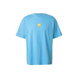 Nike Sportswear T-Shirt 'SOLE FOOD' Herren Gr&ouml;&szlig;e XL blau / himmelblau / gelb