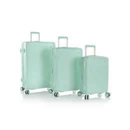 Heys Pastel 4 Rollen Kofferset 3-teilig mit Dehnfalte in mint | Gr.: onesize