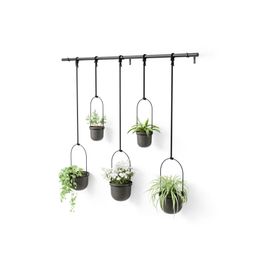 Umbra Vase Triflora schwarz 137 x 18 x 94cm in schwarz | Gr.: onesize