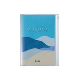 Marks Europe Kalender - MARK'S 2025/26 Taschenkalender, B6 Mountain, Blue | Gr.: onesize