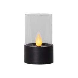 STAR TRADING Solar Dekorationsleuchte Puloun in Schwarz,Transparent | Gr.: onesize