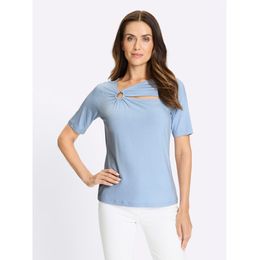 Heine Kurzarmshirt in eisblau | Gr.: 42