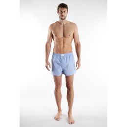 Tom Tailor Boxershort 2Er Pack Dakota in blau-hell-Karo | Gr.: L