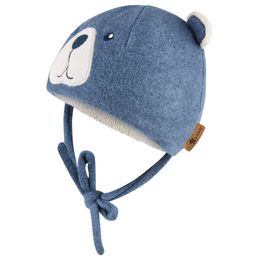 Sterntaler M&uuml;tze B&auml;r in blau melange | Gr.: 47 cm